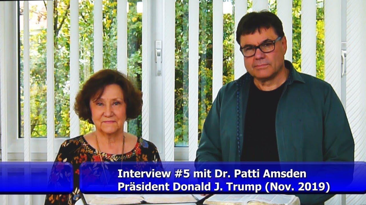 Präsident Donald J. Trump (Nov. 2019) - Dr. Patti Amsden - YouTube
