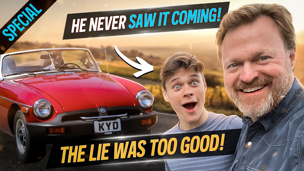KYD Special: We Surprised Caleb with an MGB - YouTube