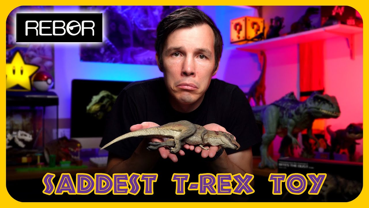 REBOR TYRANNOSAURUS REX CARCASS FIGURE | Unboxing and review | Jurassic ...