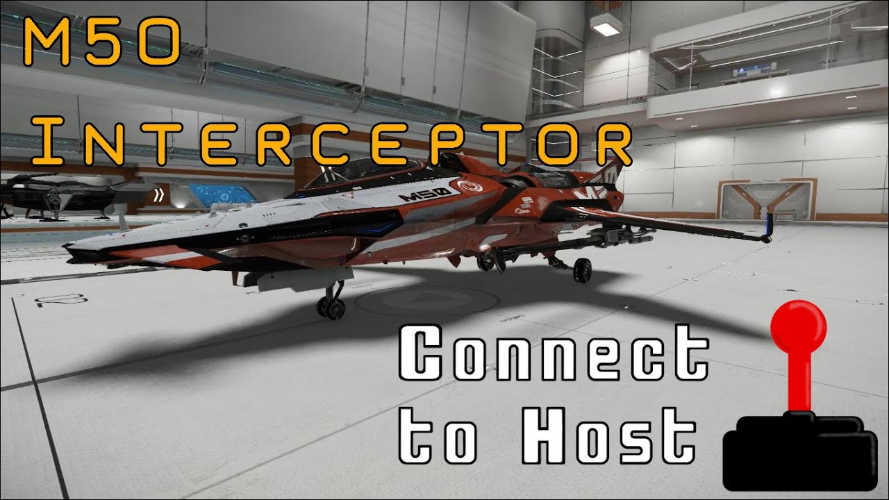 Star Citizen - M50 Interceptor - YouTube