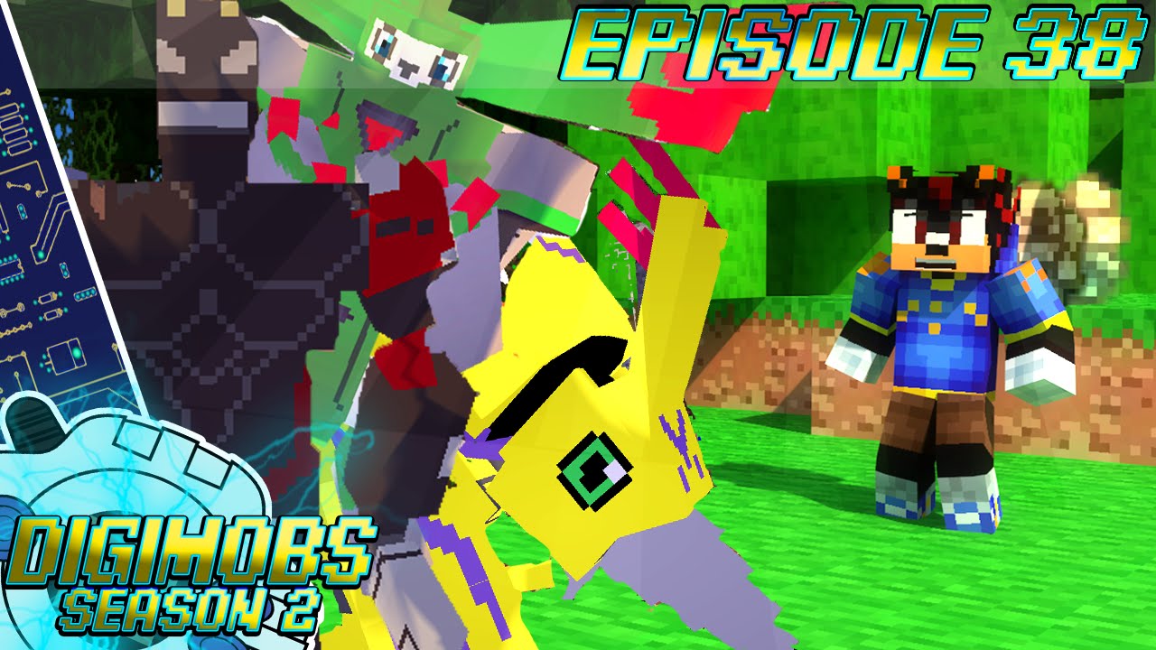 Minecraft Modded Digimobs Survival - #38 ''Rapidmon,Digmon & Hi ...
