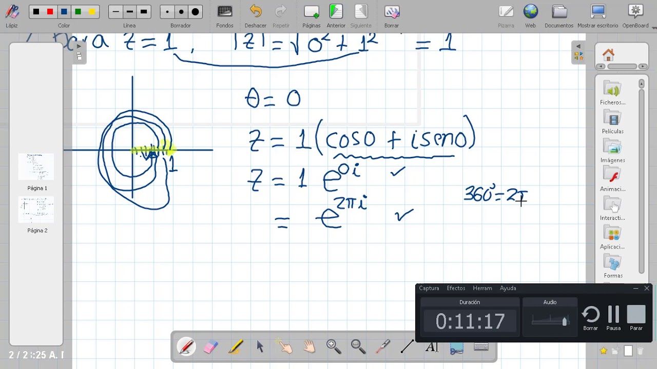 Exponencial Compleja - YouTube