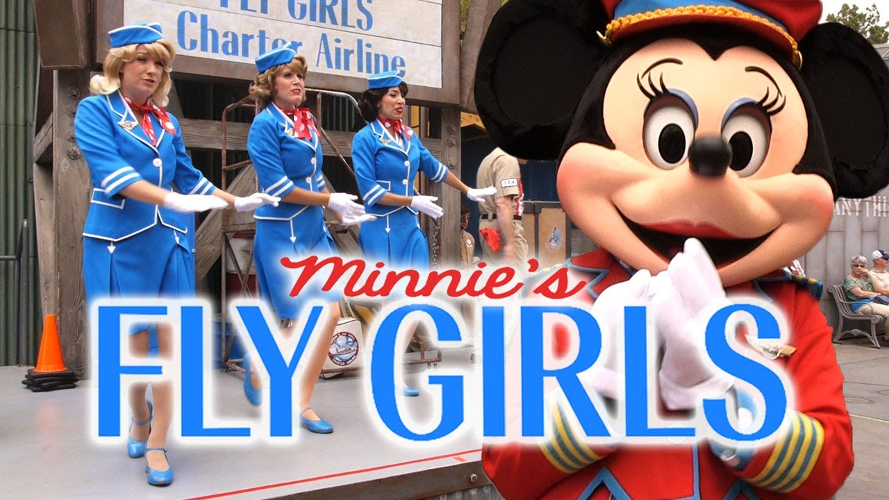 Minnie's Fly Girls Charter Airline, Live Show feat. Minnie Mouse - YouTube