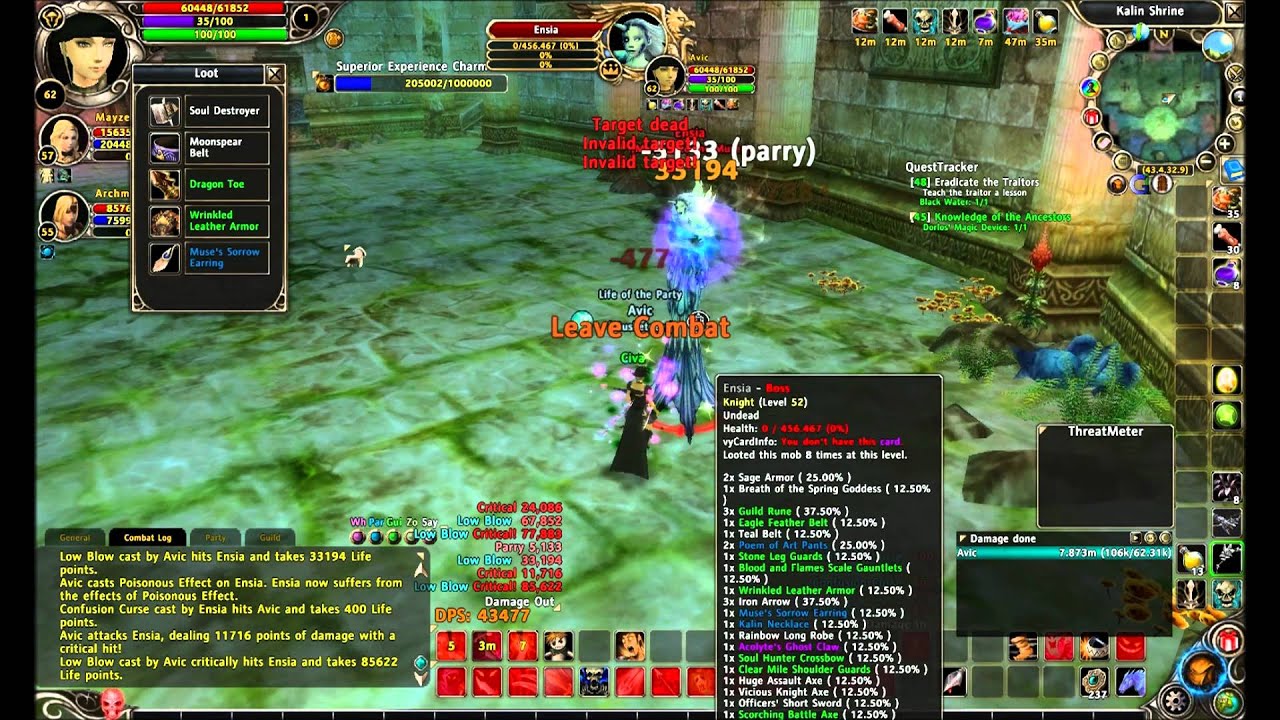 Runes of magic - Rogue/scout solo KS bosses - YouTube