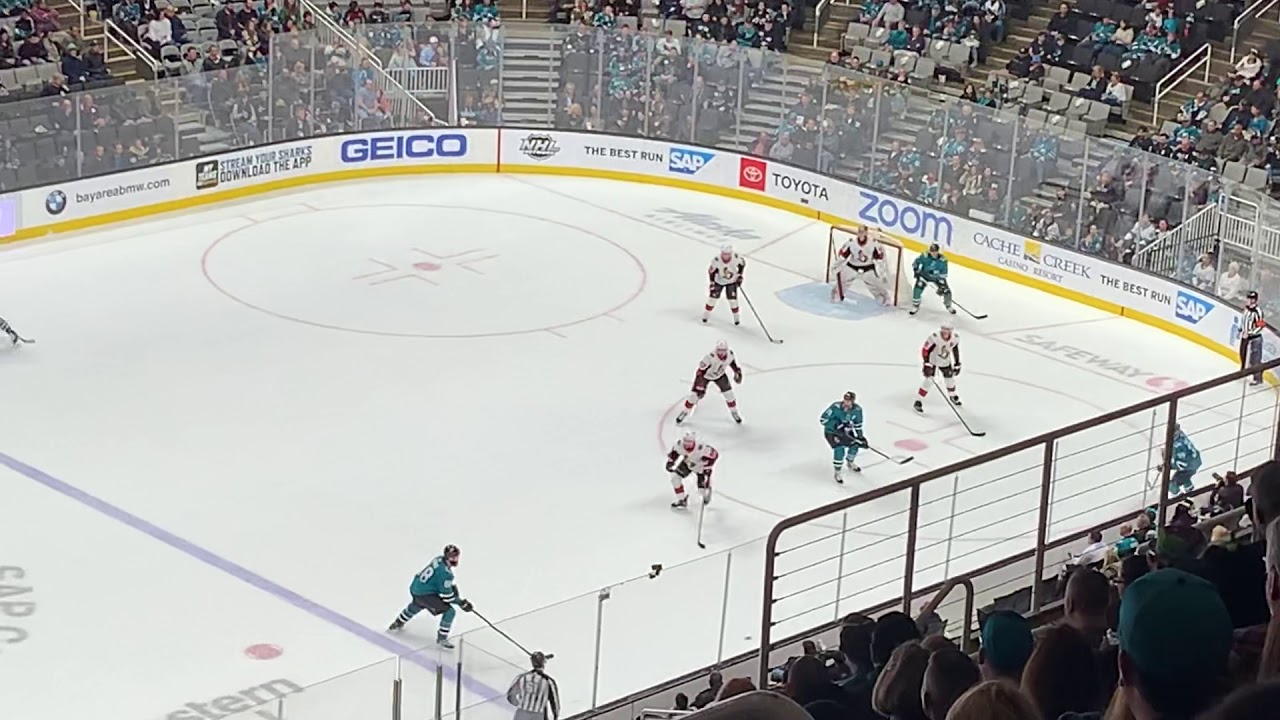 San Jose sharks score goal - YouTube