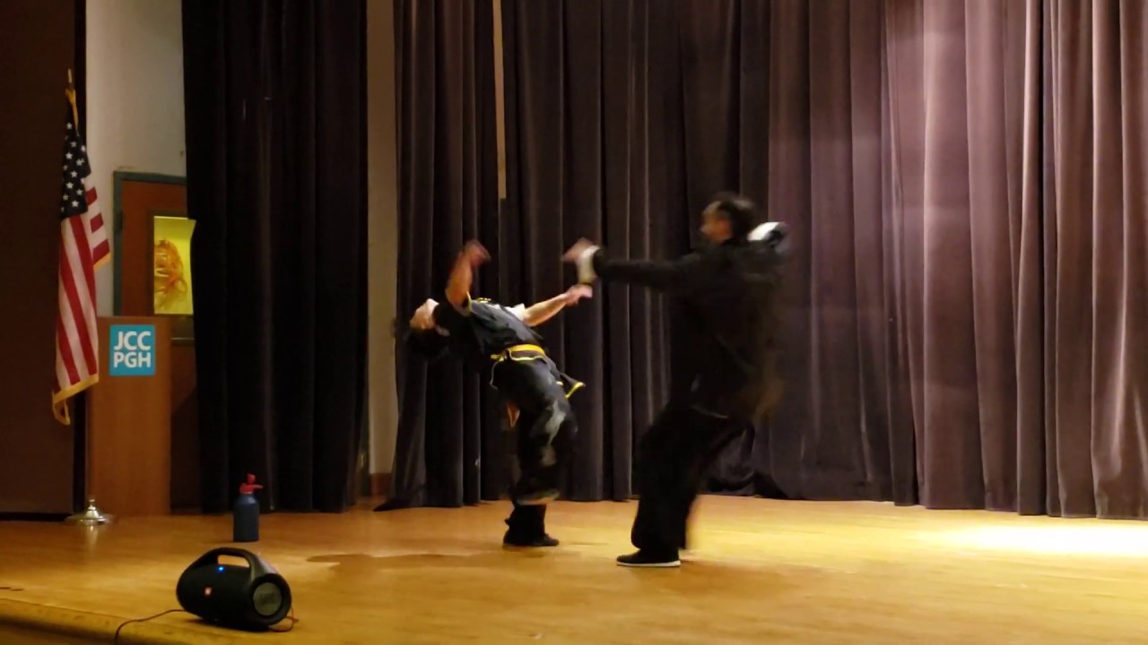 Win Win's Year-End Recital: Mixed Kung Fu/Wushu Demo by Allen Peng and ...