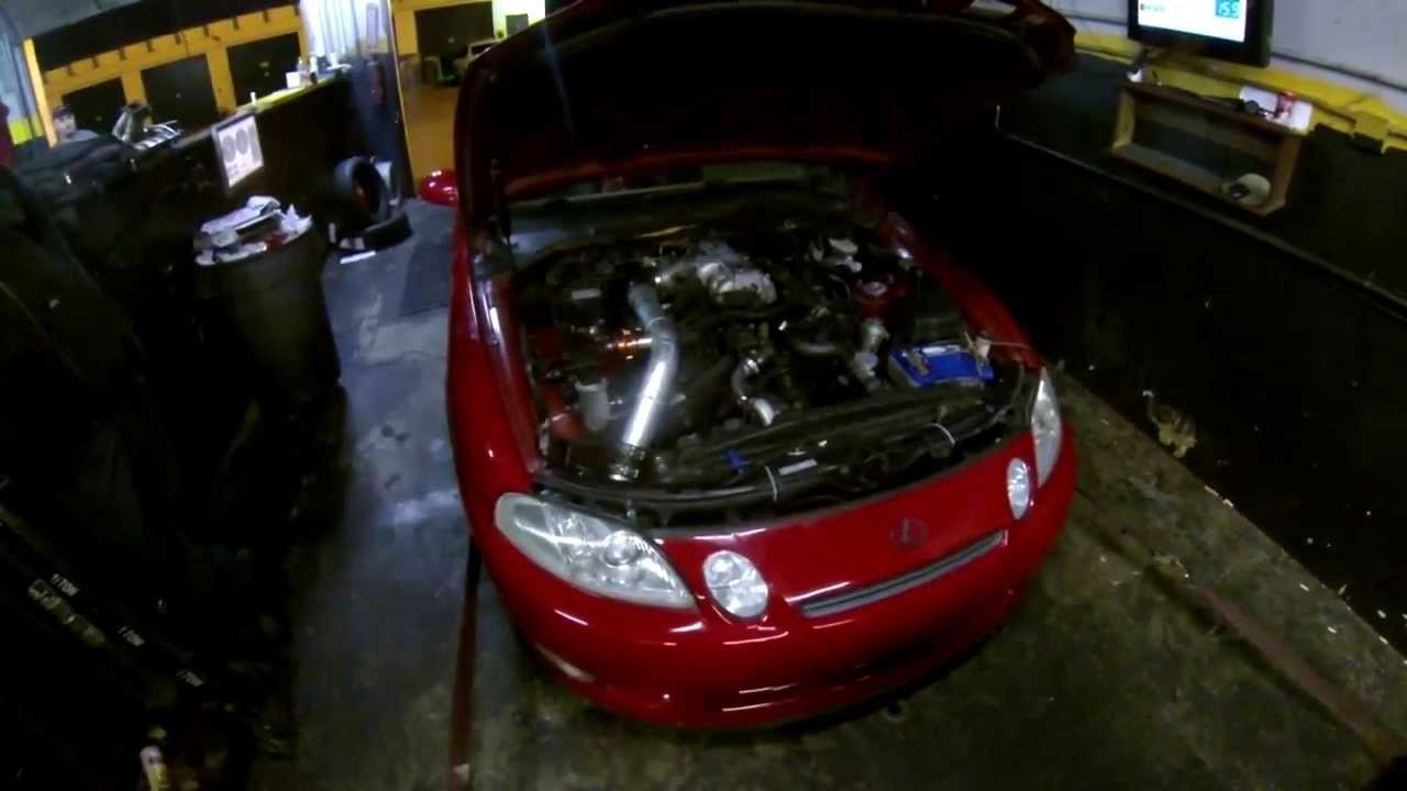 403 whp SC400 1UZ-FE TURBO! - YouTube