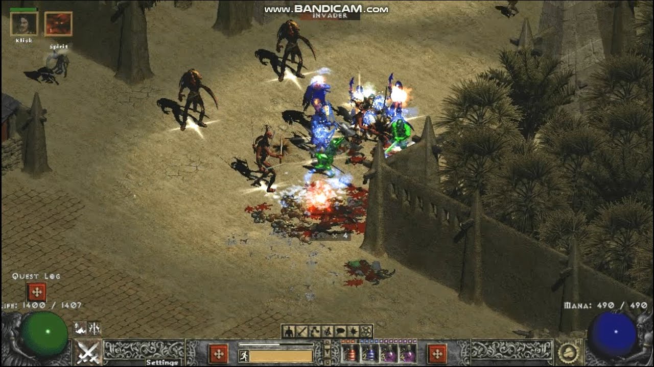 Project Diablo 2 Season 8 - Bosses/T3 map with Sanctuary/Holy Sword ...