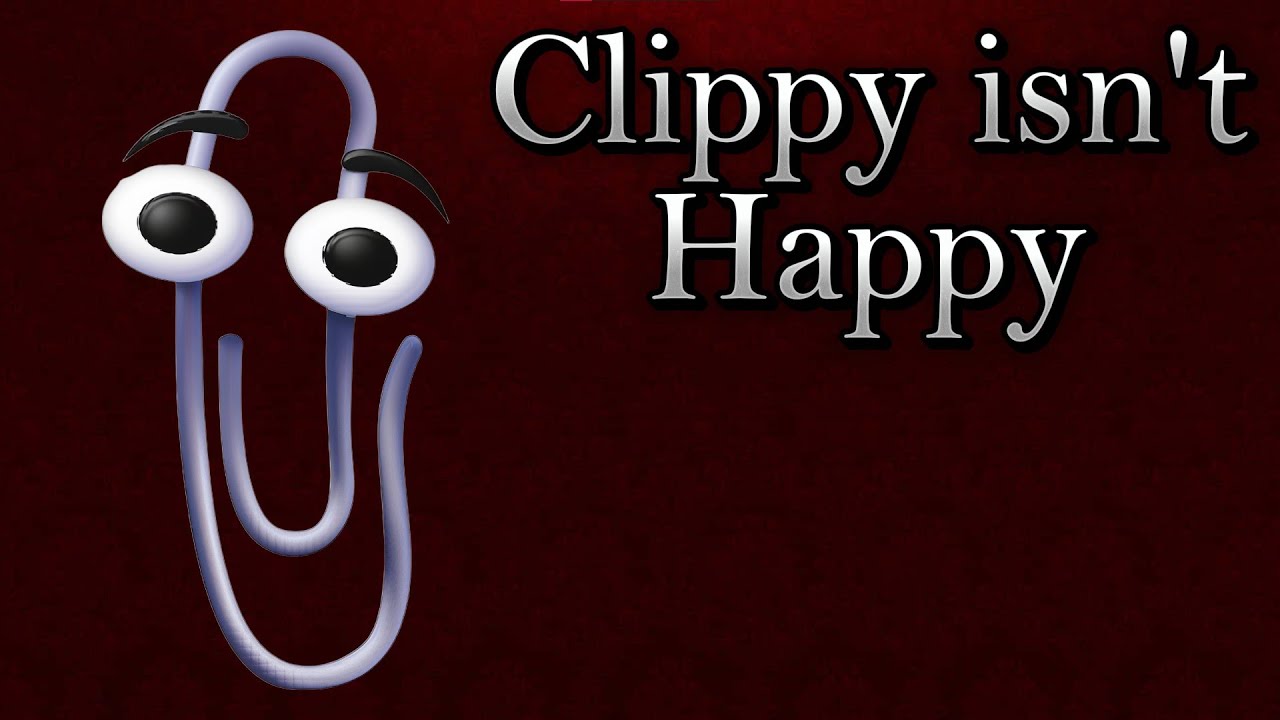 Come Join The Clippy Revolution! - YouTube