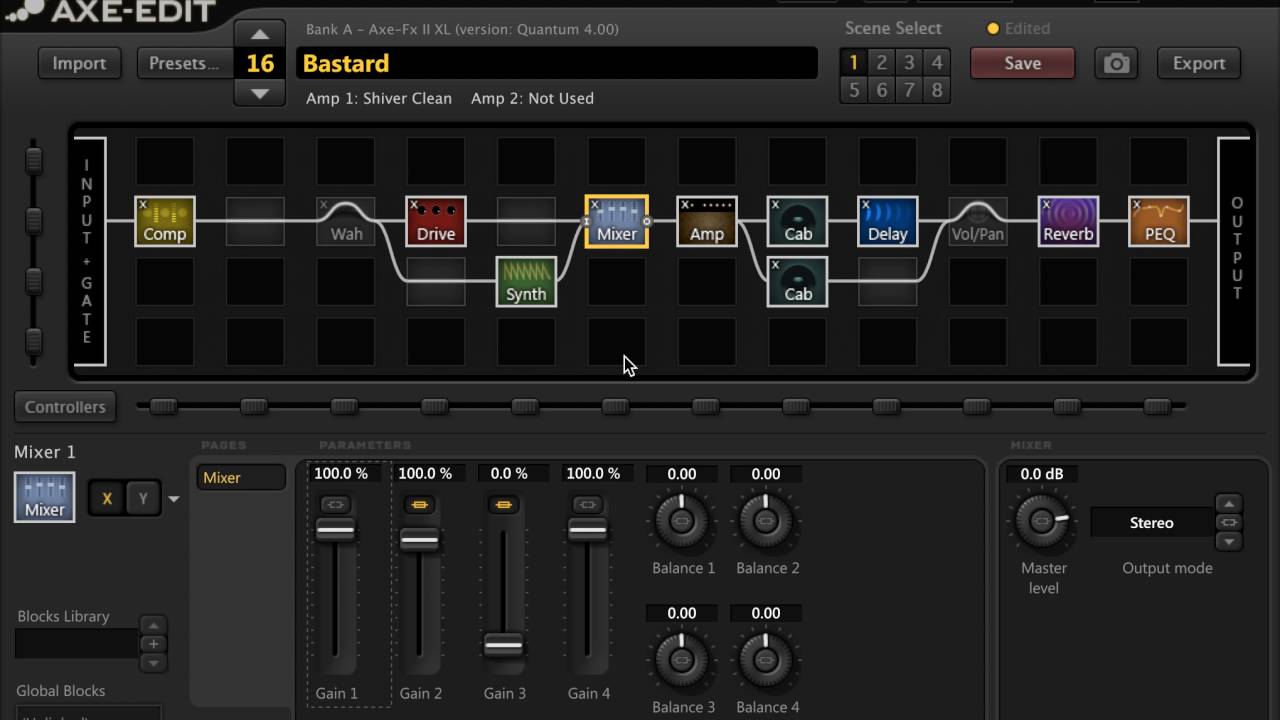 Axe-FX Controller Demo - YouTube