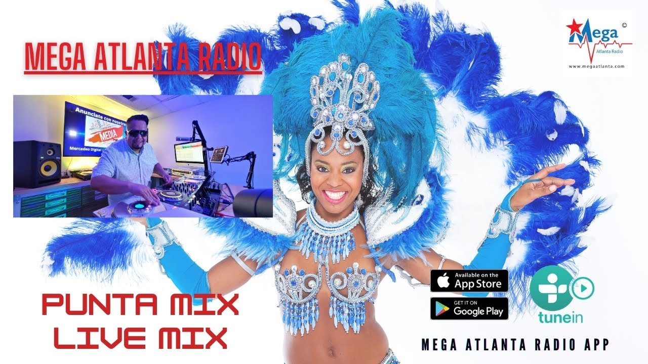 Mega Atlanta Radio | El Mixeo | Dj Crazy G | Punta Mix - YouTube