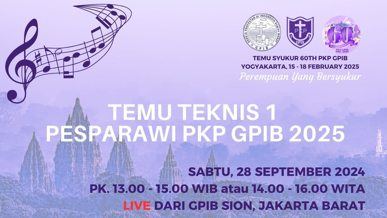 TEMU TEKNIS 1 PESPARAWI PKP GPIB 2025 - YouTube