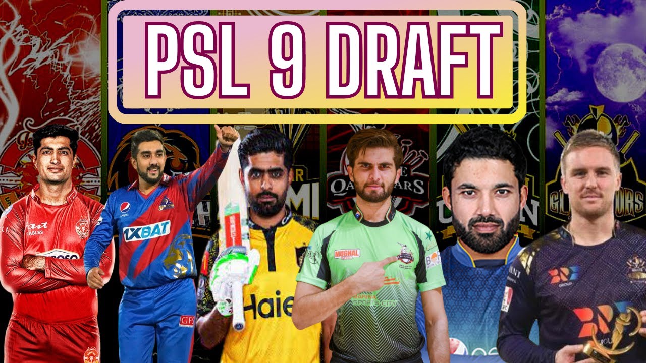Pakistan Super League DRAFT CHALLENGE || NASEEM SHAH, IFTI MANIA TRADES ...
