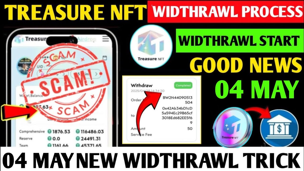 Treasure Nft Totally Scam | Treasure Nft Withdrawal Update | Treasure ...