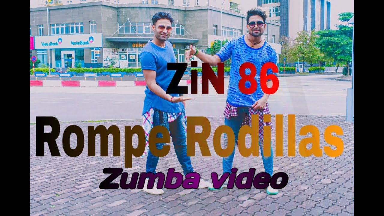 ROMPE RODILLA GUAYNAA |ZUMBA Fitness | ZIN86 Easy Dance Steps - YouTube