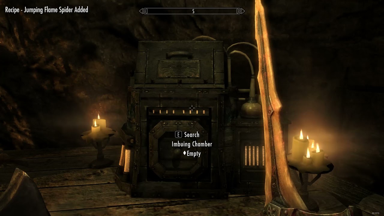 skyrim how to craft spider scrolls - YouTube