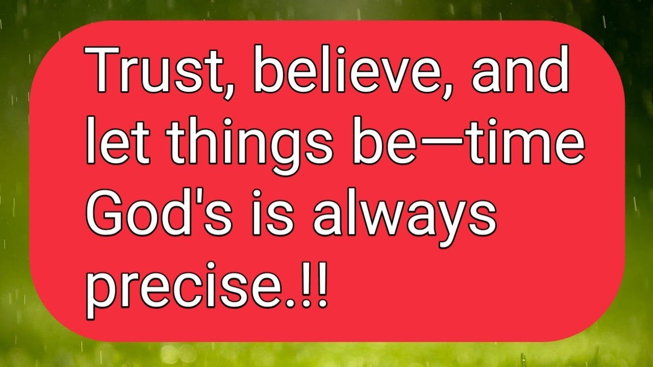 11:11🌈🦋Trust, believe, and let things🦋 be—time God's is always precise.🦋 - YouTube