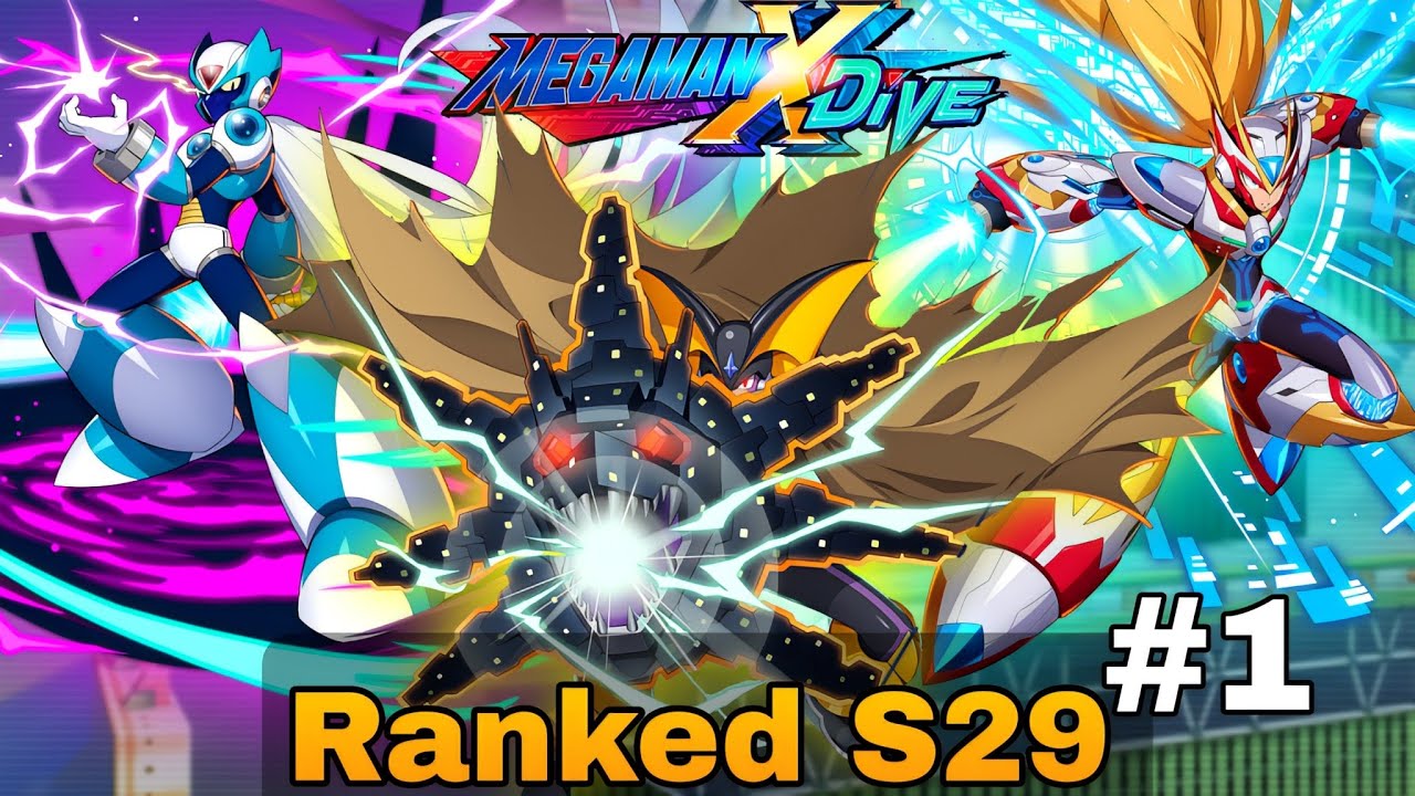[Mega Man X DiVE] Season 29 Ranked Match #1 | Bass GS - ViA - DiVE Zero ...