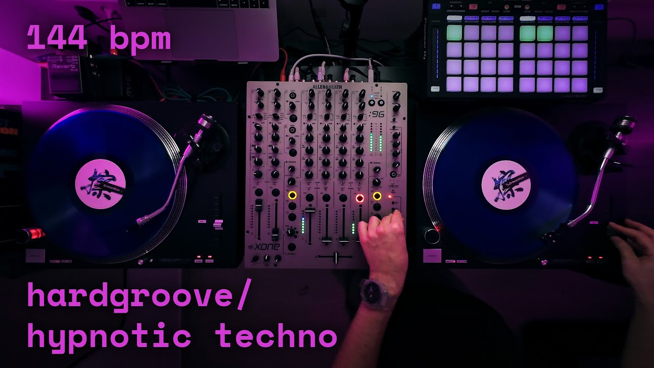 [043] hardgroove/hypnotic techno - vinyl/dvs - YouTube