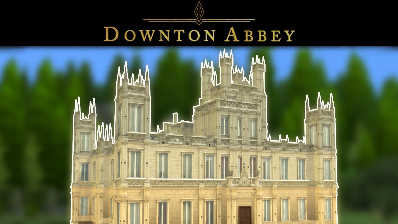 Building Downton Abbey in The Sims 4 - YouTube