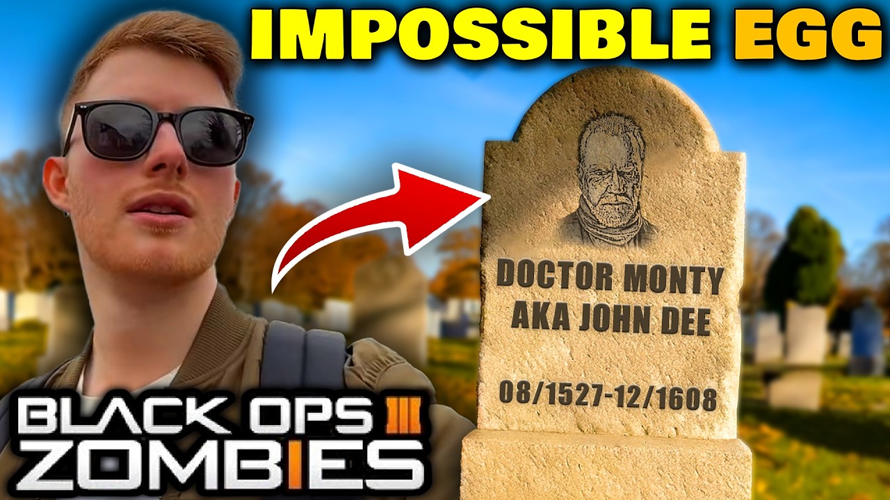 I visited Dr. Monty's GRAVE to SOLVE the IMPOSSIBLE Easter Egg & was ...