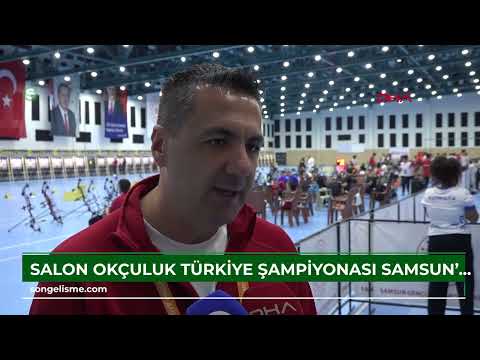 Salon Okçuluk Türkiye Şampiyonası Samsun’da devam ediyor