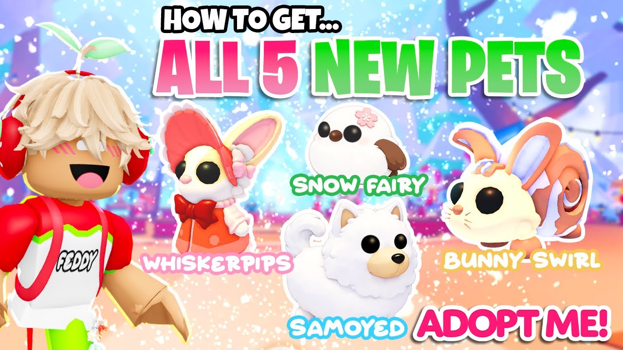 How to Get SAMOYED, BUNNY SWIRL, JAPANESE SNOW FAIRY & More | Roblox ...