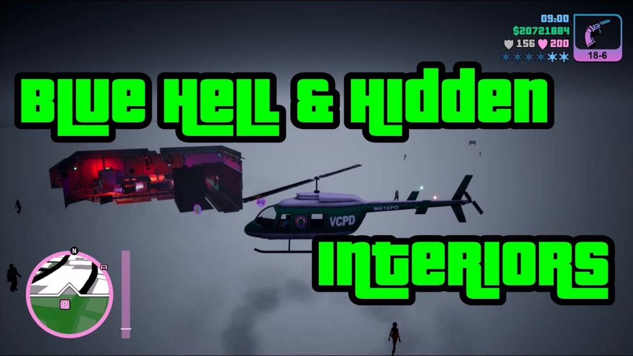 GTA Vice City: The Definitive Edition - Blue Hell & Hidden Interior [HD ...