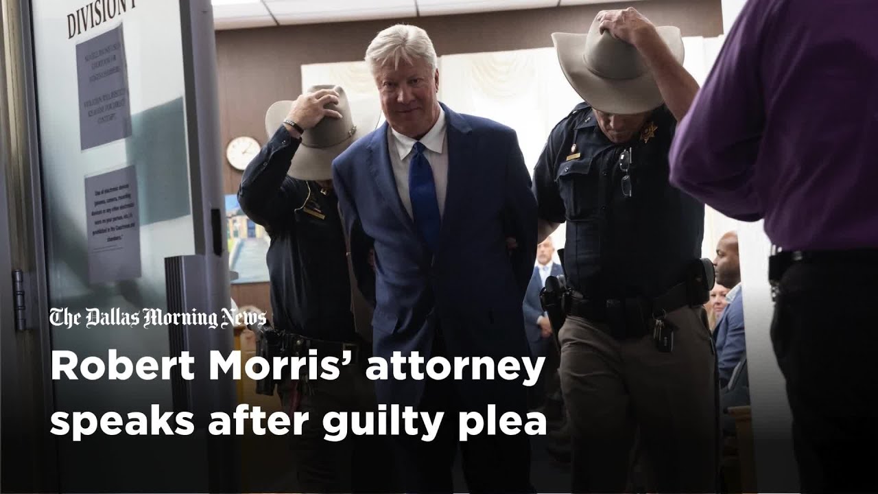 Robert Morris' attorney speaks after guilty plea - YouTube