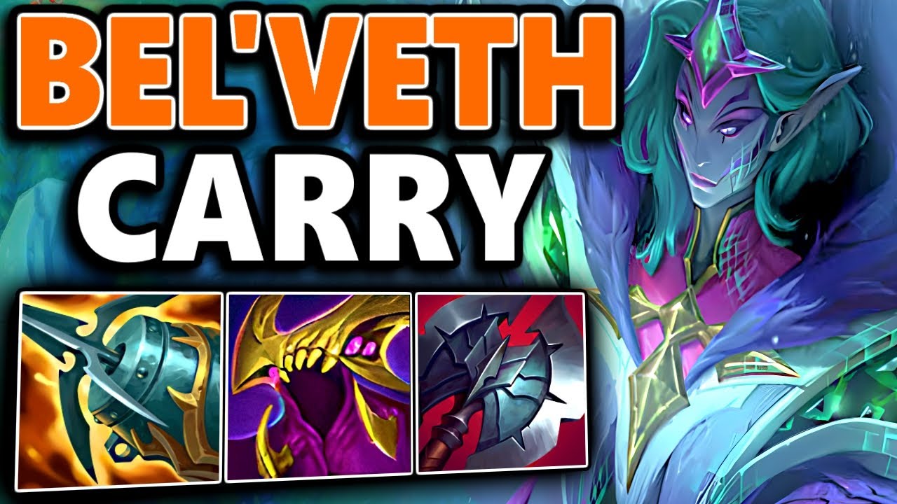 Jungle Bel'veth Guide & How to CARRY + Best Build/Runes | Bel'veth 13. ...