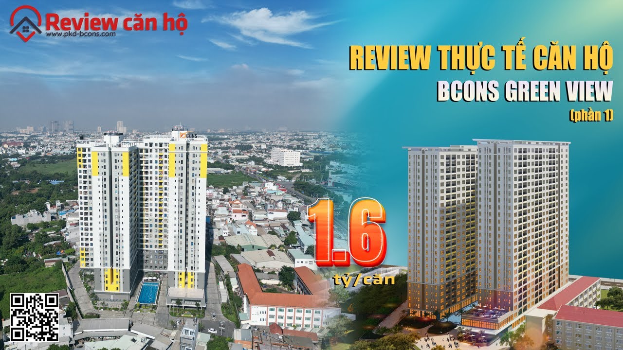 Review Căn Hộ Bcons Green View Giá 1,6 Tỷ - Căn Hộ Cách Big C Dĩ An Chỉ ...