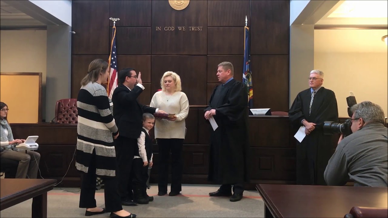 St. Lawrence County District Attorney Gary Pasqua and staff take oath ...