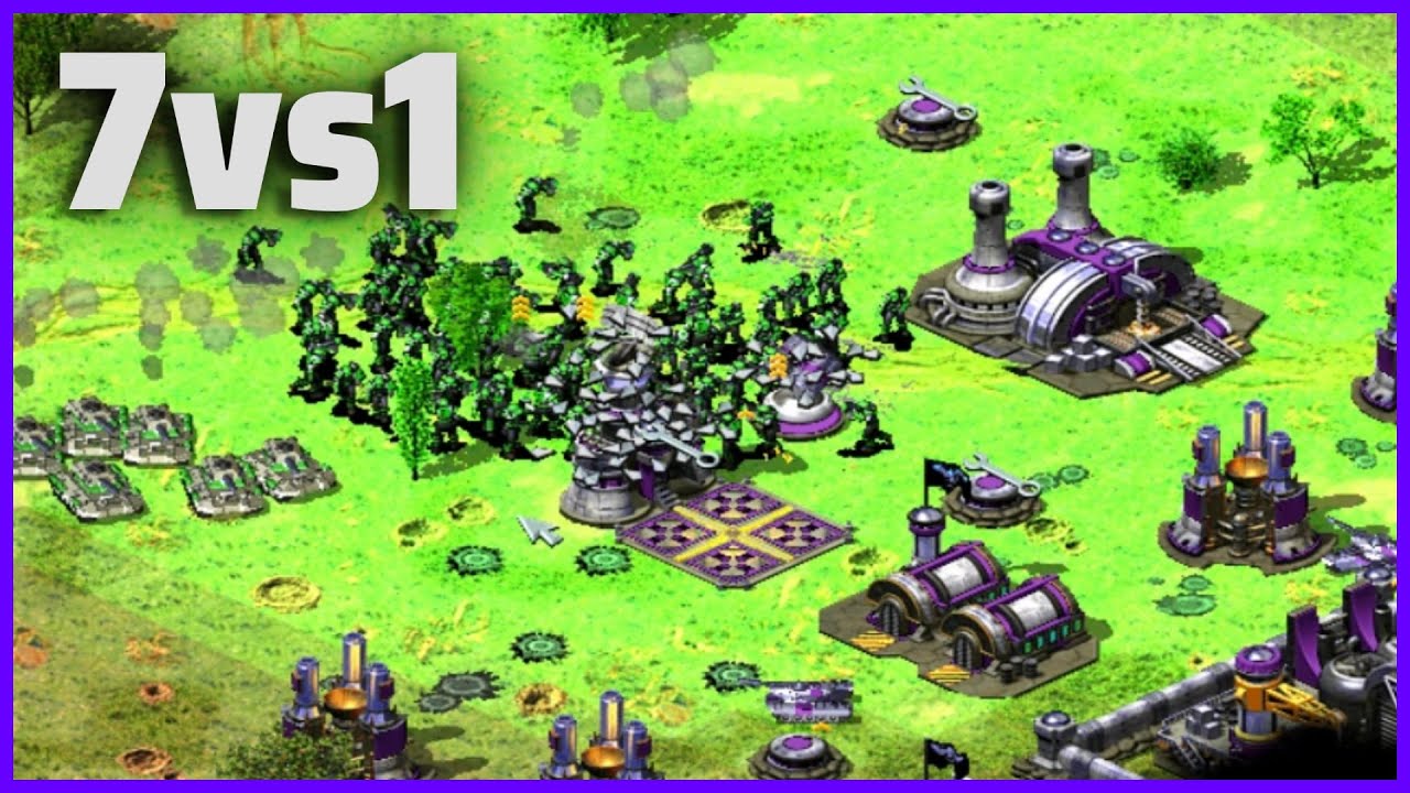 Red Alert 2 | Dance of The Desolator | (7 vs 1 NO SUPERWEAPONS) - YouTube