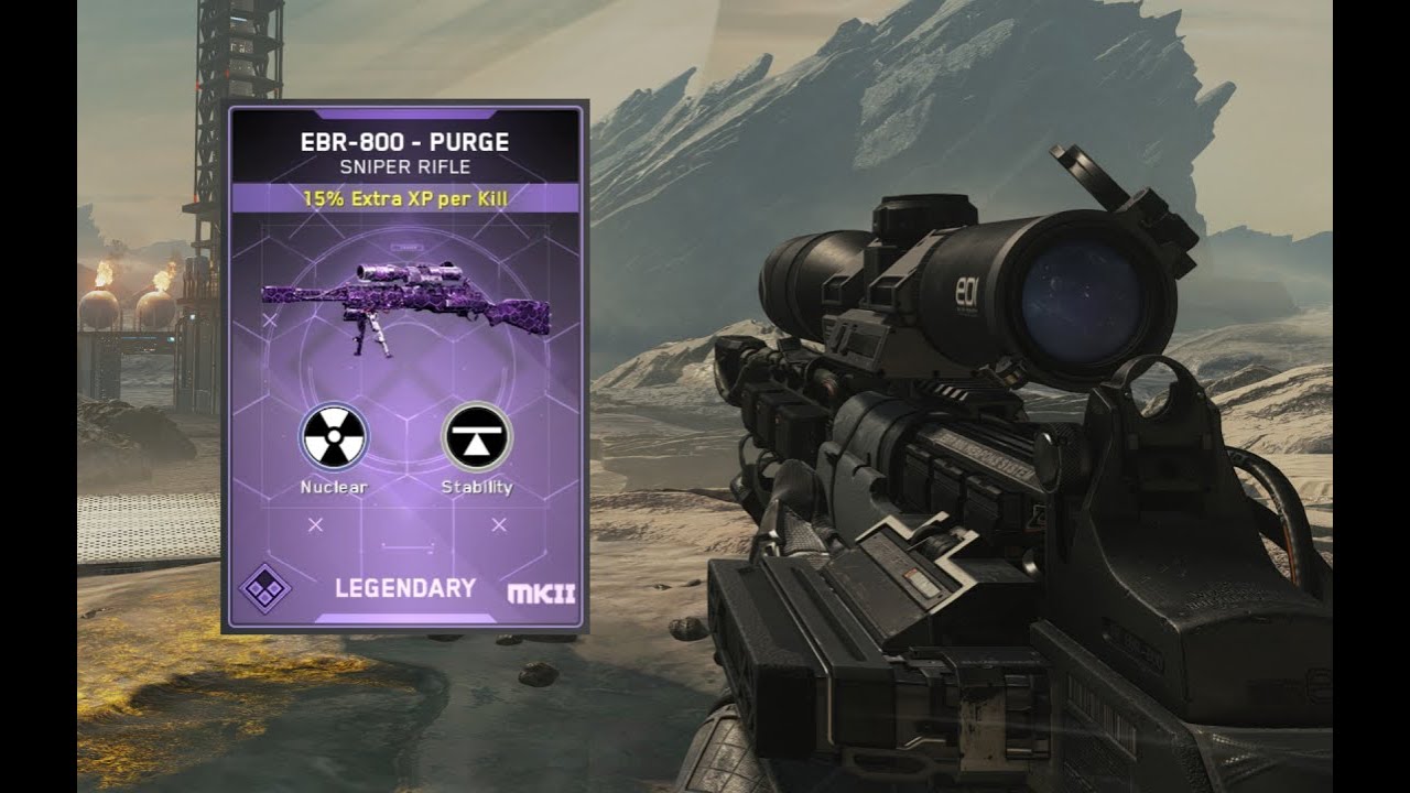 COD IW: I FINALLY Nuked With The EBR-800 (Sniper/AR Hybrid) - YouTube