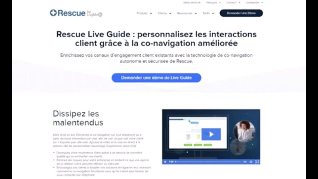 Rescue Live Guide Demo – FR - YouTube