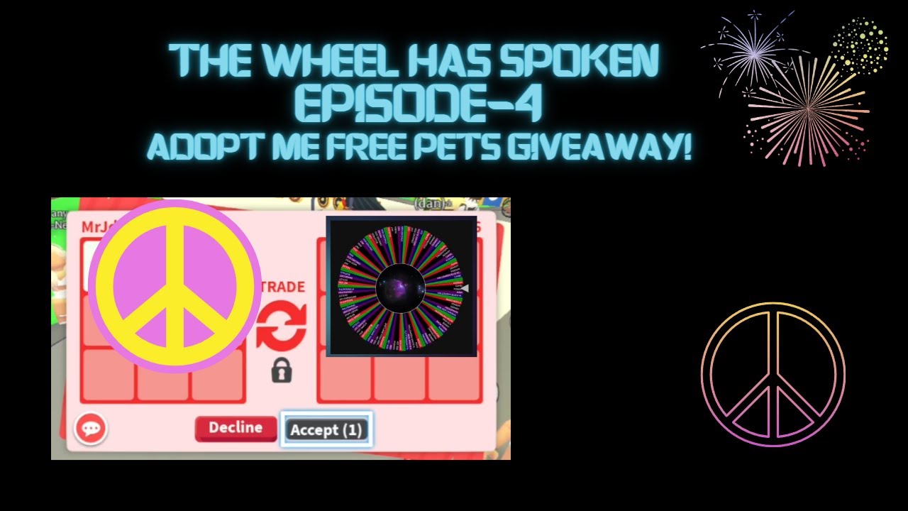 The WHEEL has spoken - Episode-4 Roblox Adopt Me - YouTube