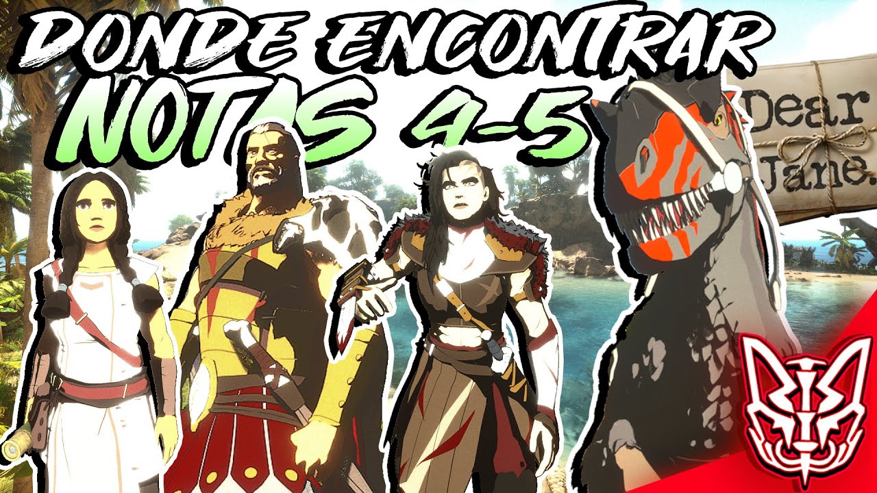 DONDE ENCONTRAR NOTAS 4 Y 5 DEAR JANE (Dear Jane 4/5) | ARK: Survival ...