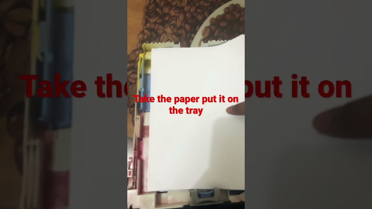 How To Put Paper Inside The Printer YouTube How To Put Paper Inside The Printer YouTube