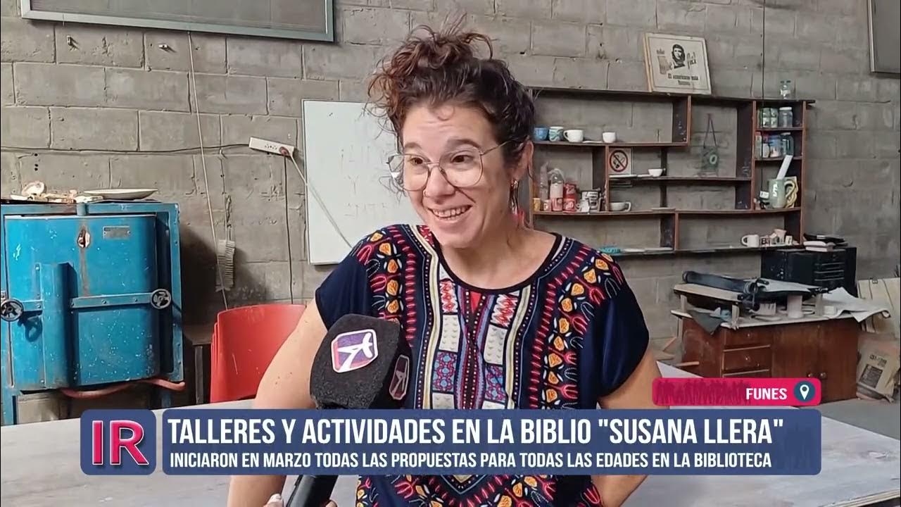 Talleres para niños en la Susana Llera - YouTube