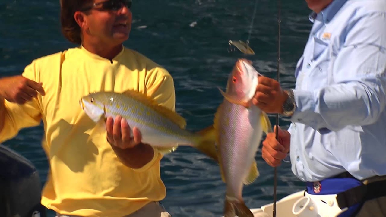 How To Catch Yellowtail Snapper with George Poveromo - YouTube