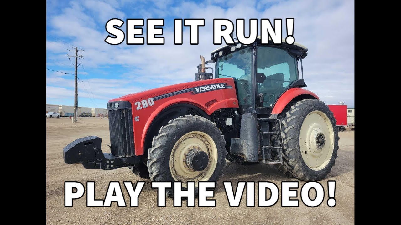 Versatile 290 MFWD 290 HP Tractor - YouTube