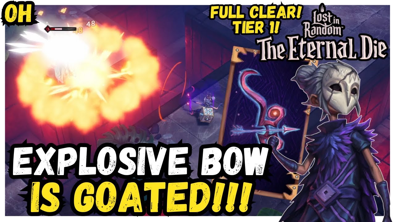 Explosive Bow Is GOATED!! Lost In Random: The Eternal Die! - YouTube