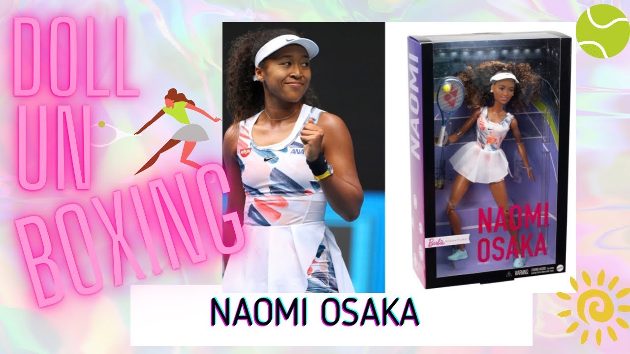 Barbie Signature Pink Label Naomi Osaka Doll: Unboxing - YouTube
