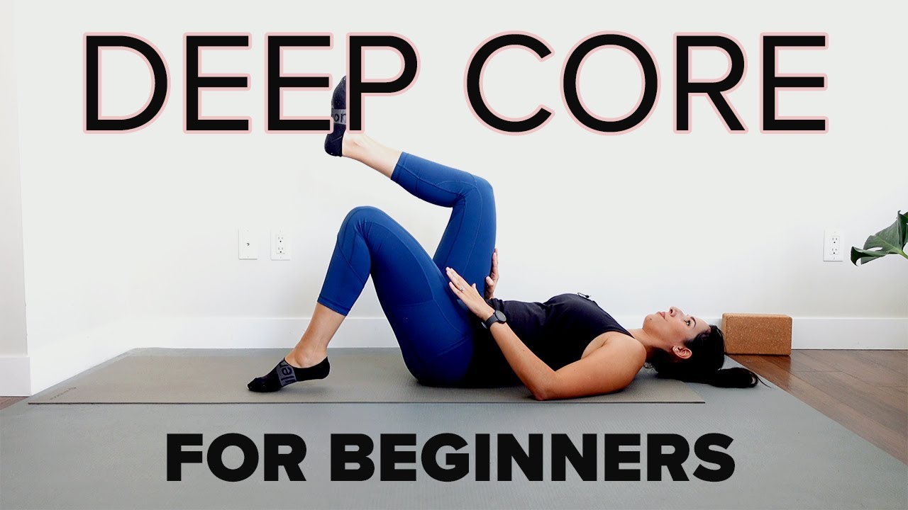 Deep Core & Pelvic Floor Strengthening Workout For Beginners - YouTube