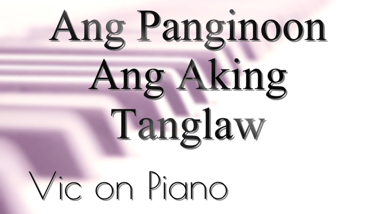 Panginoon Ang Aking Tanglaw - YouTube