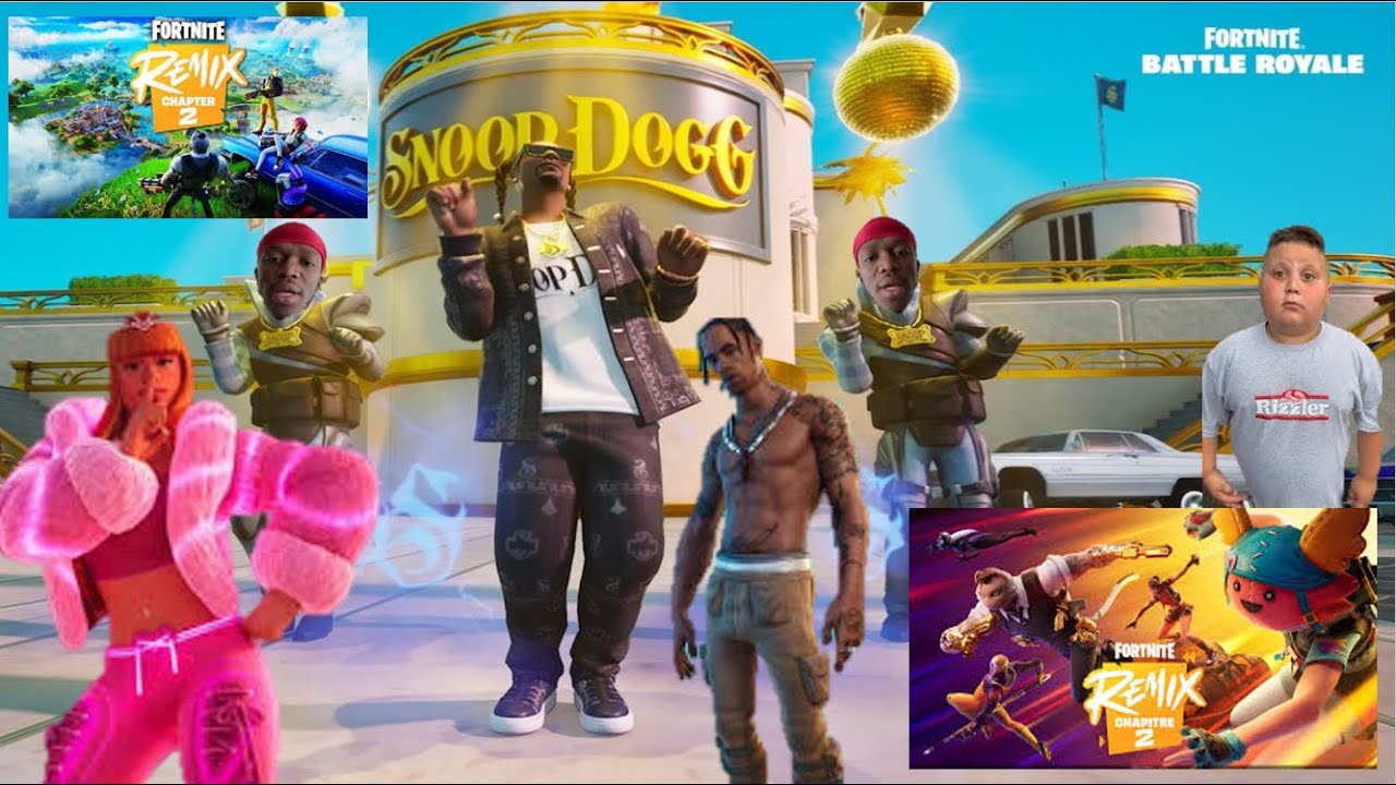 PLAYING NEW FORTNITE SEASON (CHAPTER 2 MAP RETURN) (SNOOP DOGG) (ICE ...