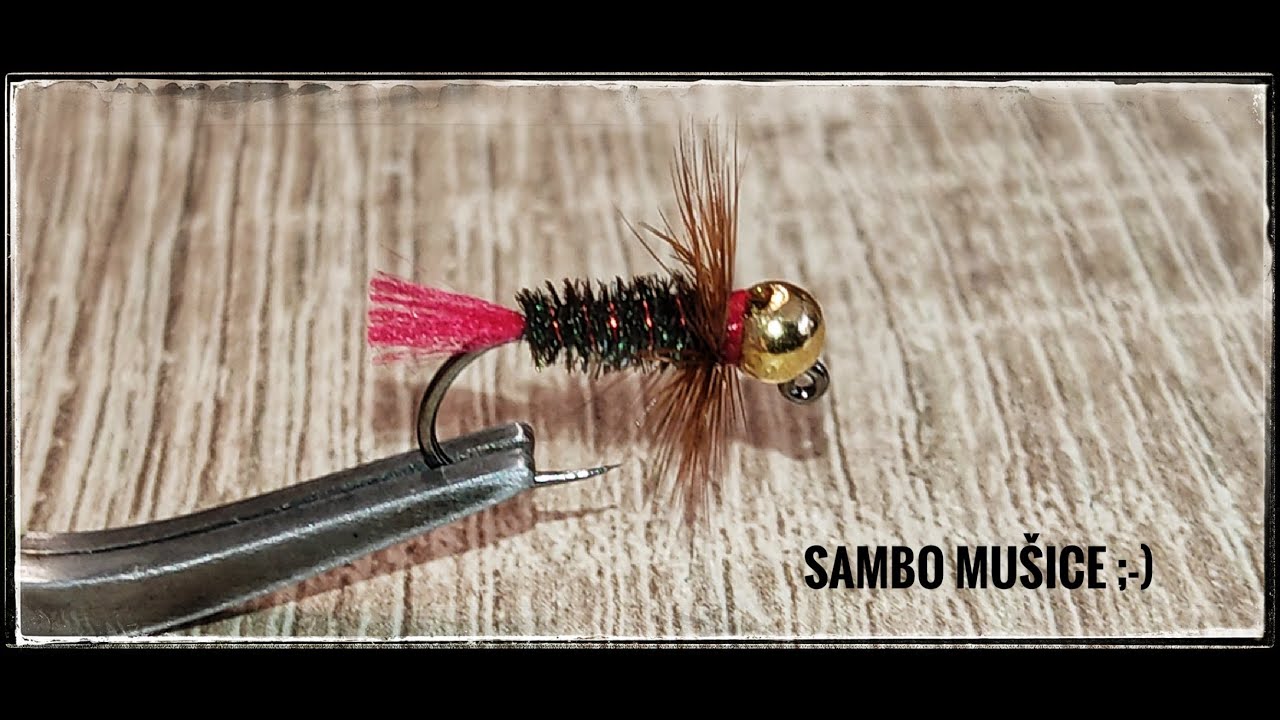 Jig Red Tag Nymph...nymphs for trout...nimfa za pastrmku SAMBO MUŠICE ...