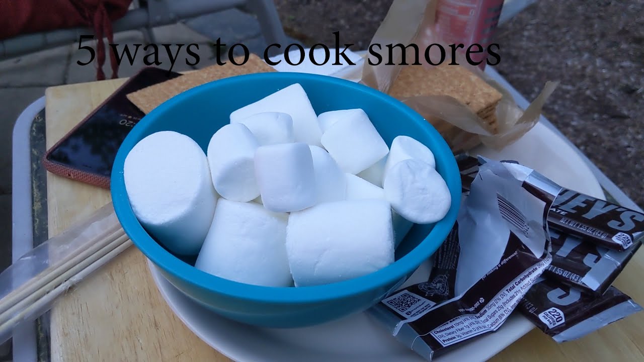 The BEST ways to cook smores - YouTube