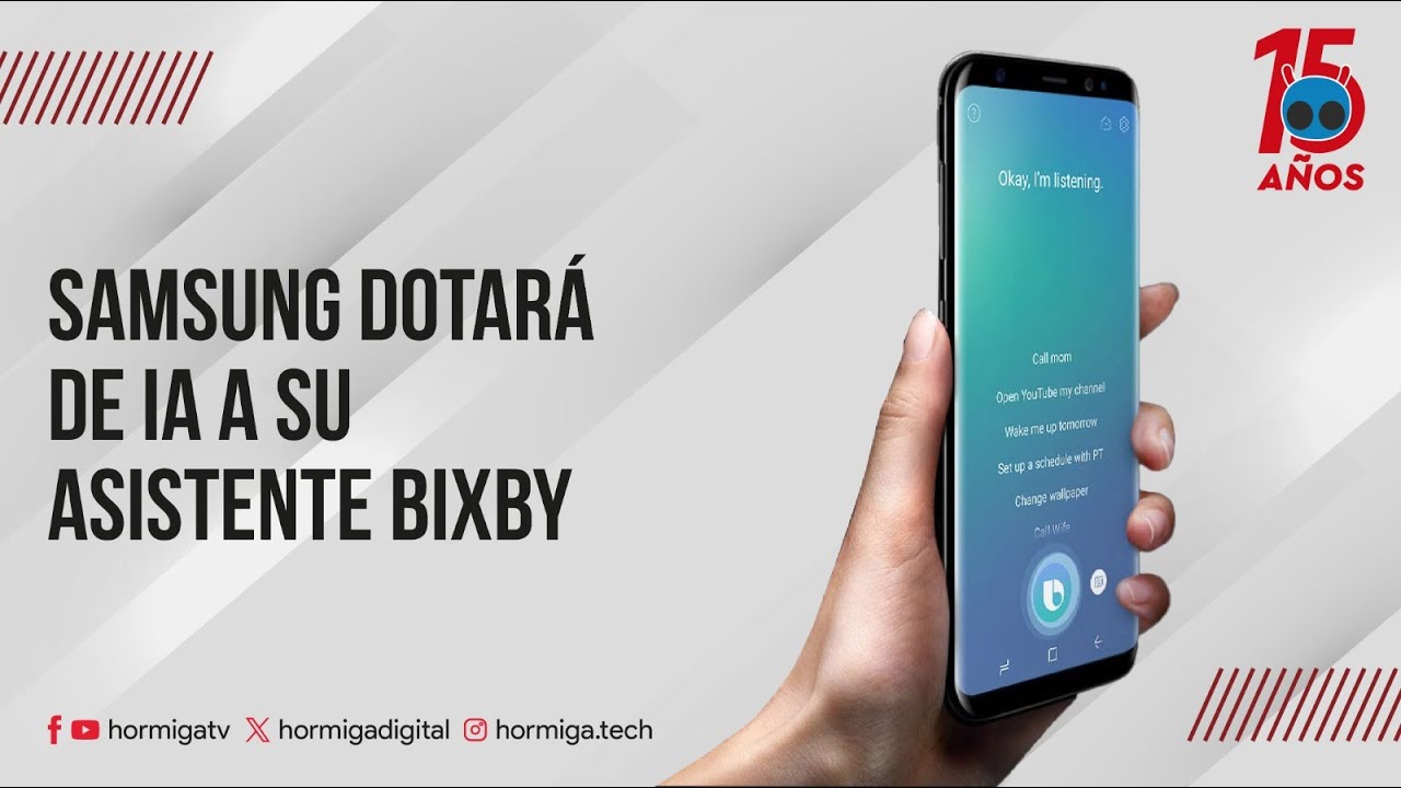 SAMSUNG DOTARÁ DE IA A SU ASISTENTE BIXBY - YouTube