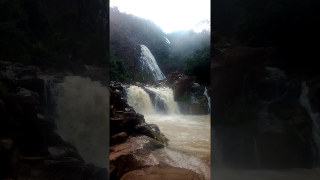 Lodh waterfall mahuadar netarhat betla national park - YouTube